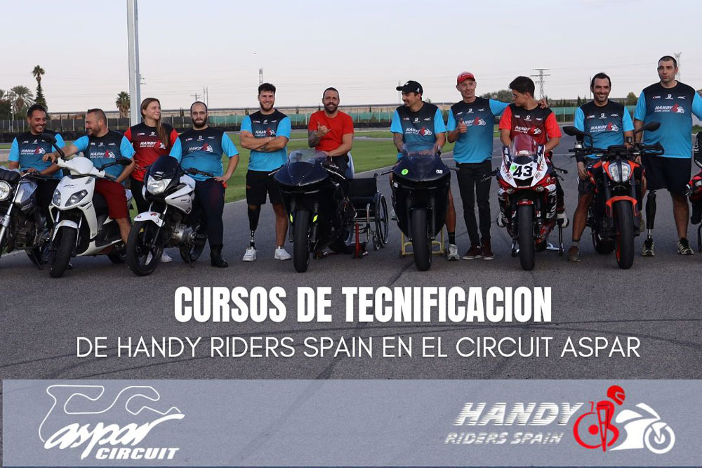 Handy Riders School: escuela de motociclismo para pilotos con ...